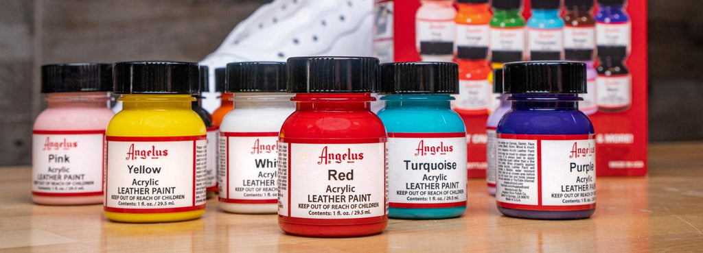 Color Chart of Angelus Leather Acrylic Paint – My Shoe Supplies