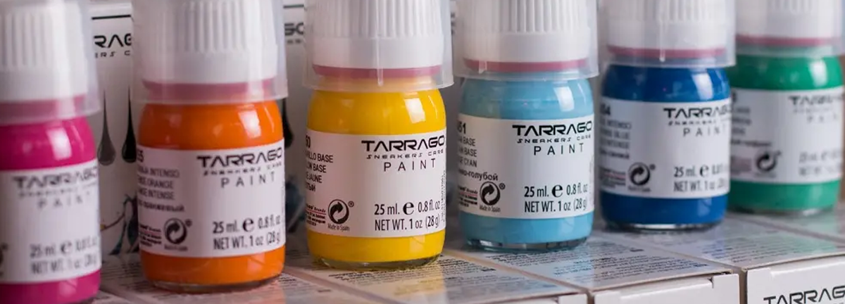 COLOR CHART OF TARRAGO SNEAKER PAINT – My Shoe Supplies