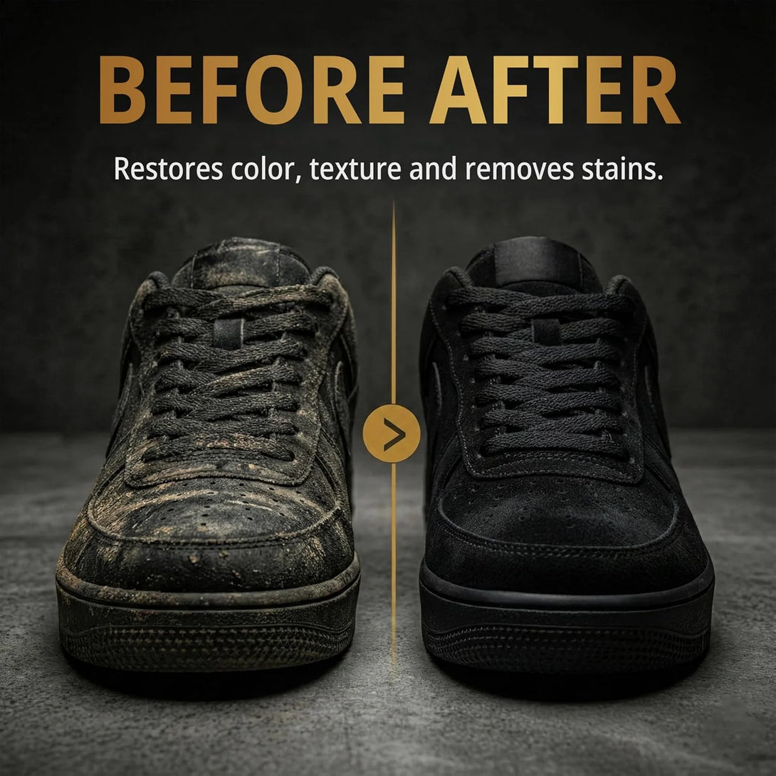Eagle Black Suede Renovator Spray – Suede & Nubuck Color Restorer for ...