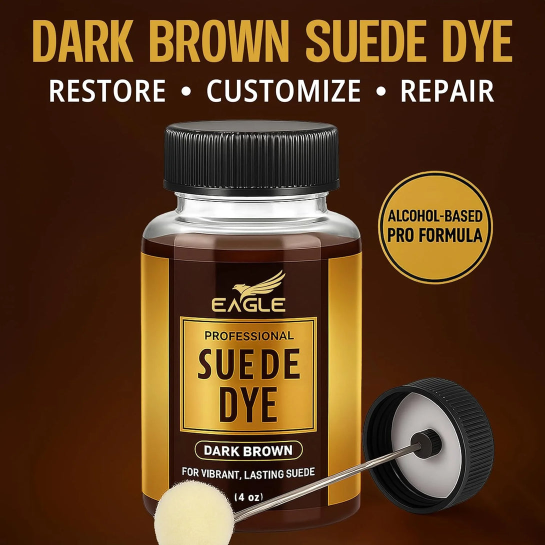 brown suede dye