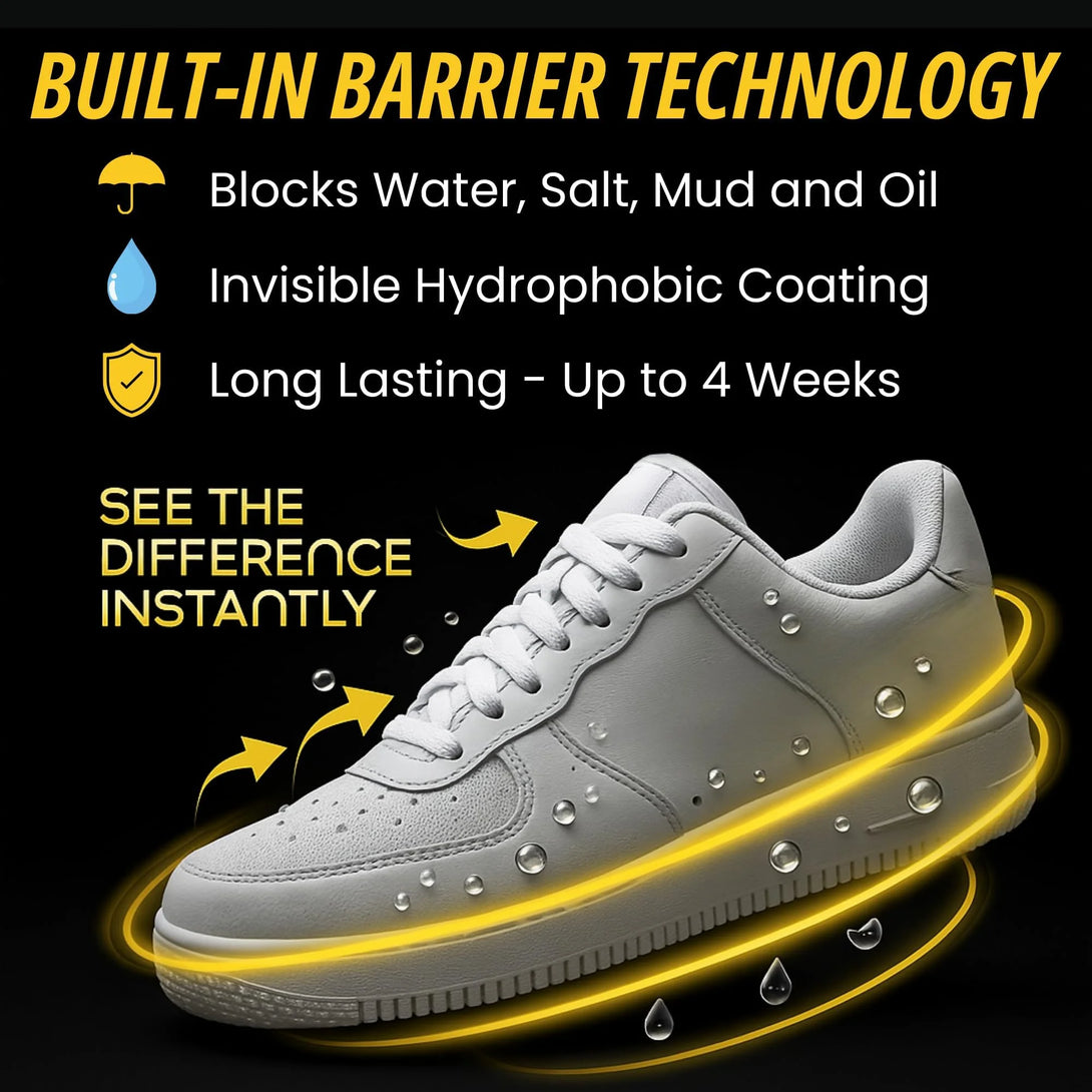 Leather Hero Sneaker Protector Spray - (10.6oz) Shoe Protector Waterpr ...