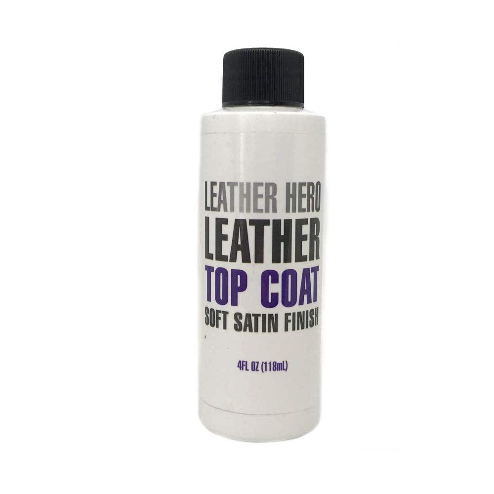 Leather Hero Satin Top Coat Leather Sealant Color Restorer 4oz – My ...